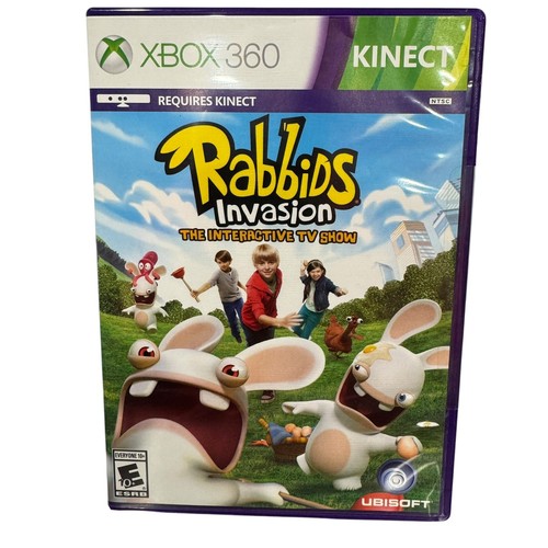 Rabbids Invasion: The Interactive TV Show (Microsoft Xbox 360, 2014 ...
