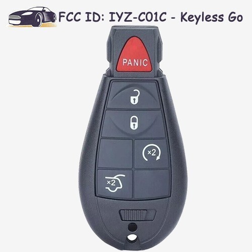 Keyless Go Smart Remote FOBIK Key Fob IYZ-C01C 05026453 for Jeep Grand ...