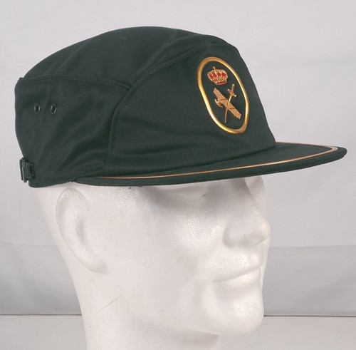 New Genuine Surplus Spanish Police Cap Bottle green Badged insignia | eBay