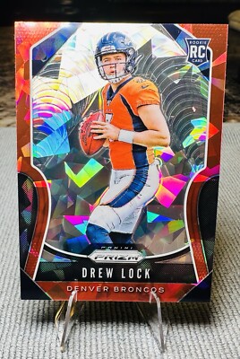Drew Lock 2019 Panini Prizm - Rookie Red Ice Prizm #304 Drew Lock (RC ...