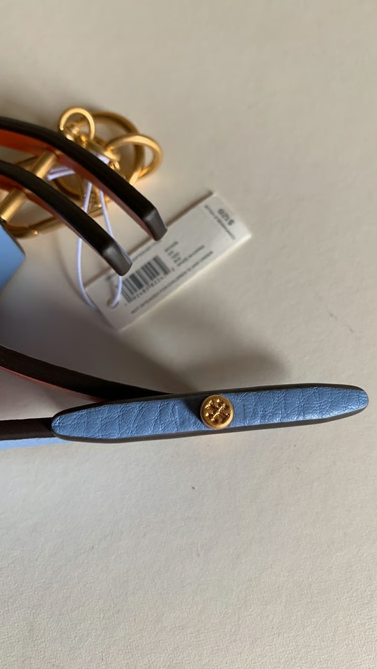 TORY BURCH Origami Helicopter Key Ring In Brilliant Orange Retail:$129 ...