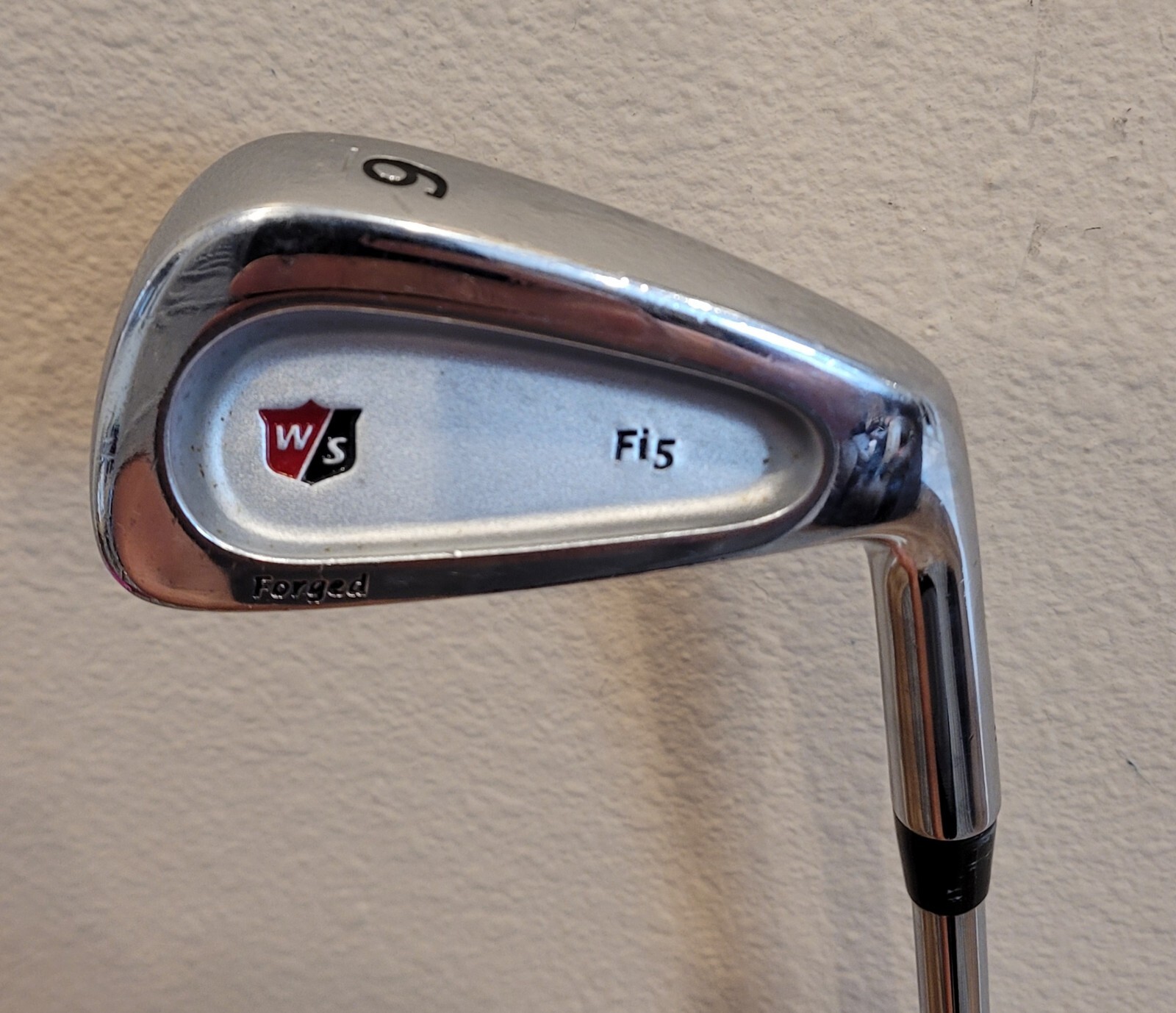Wilson Staff Fi5 Forged 6 Iron with Stiff Rifled Steel Shaft Mens Right ...