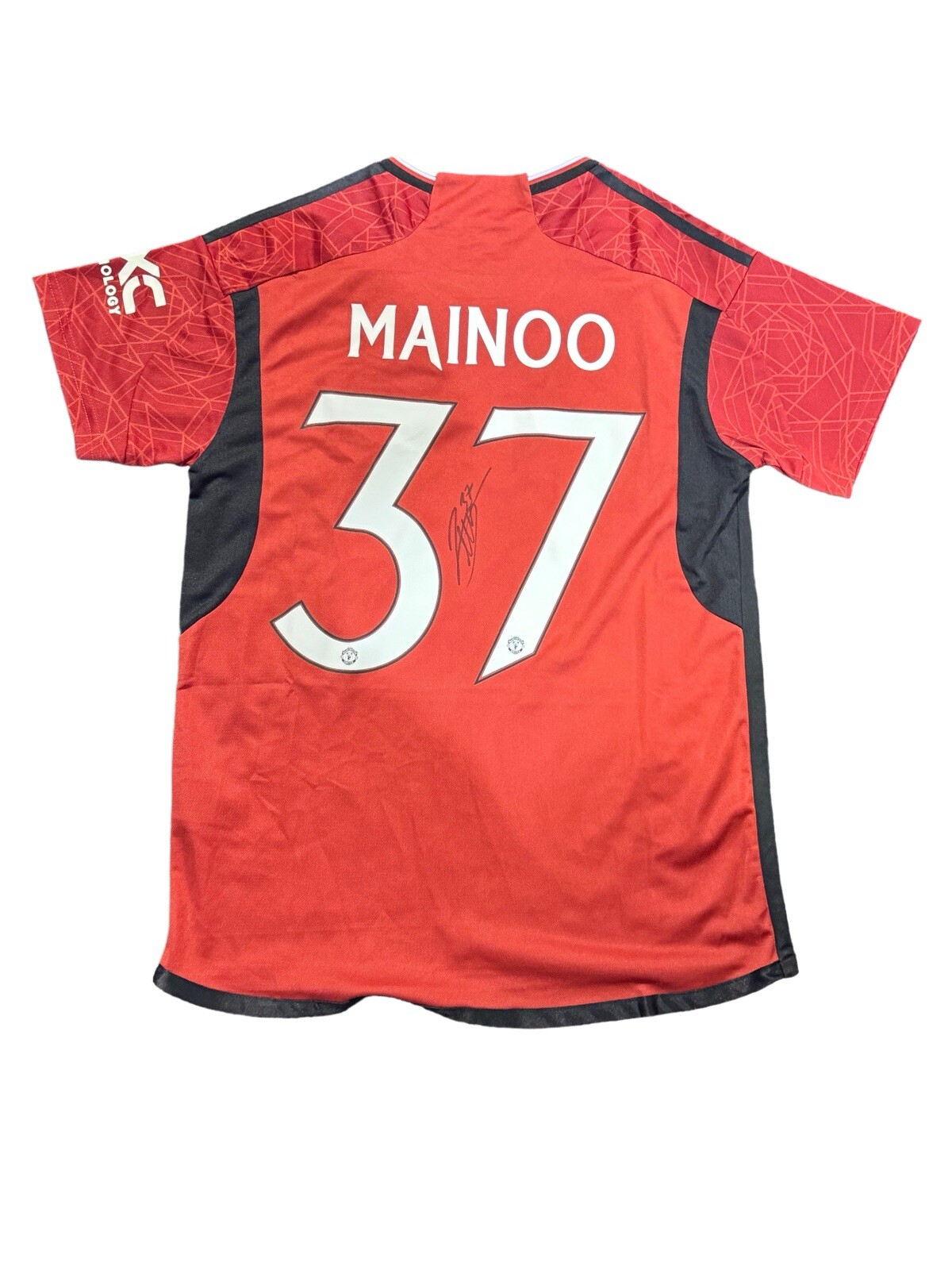 Kobbie Mainoo Signed Manchester United Football Shirt | eBay UK