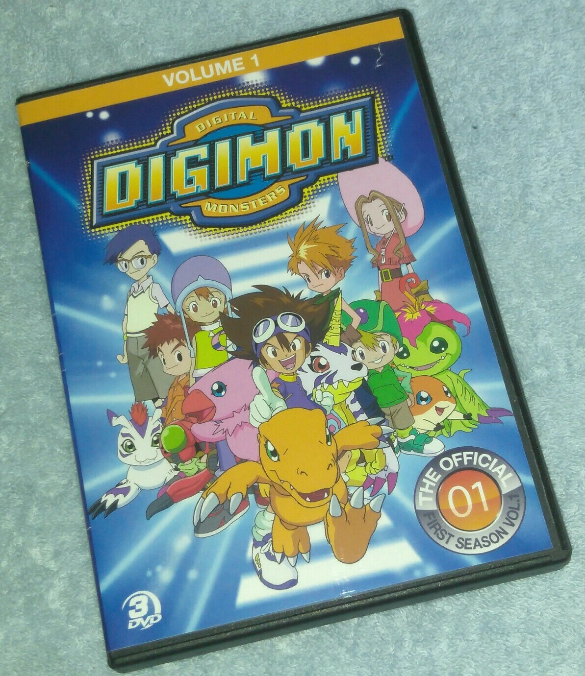 Digimon: Digital Monsters - The Offical First Season Vol. 1 DVD 3-Disc ...