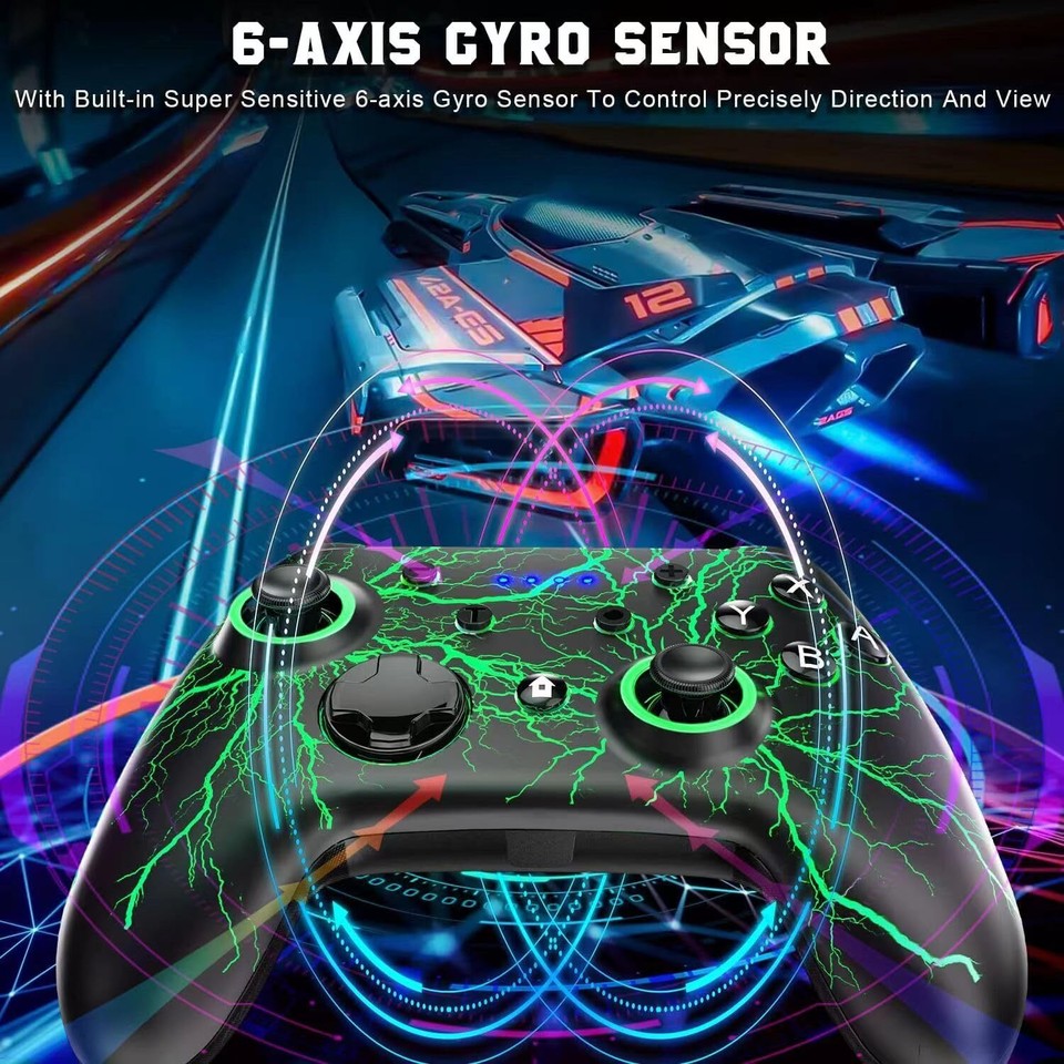 Wireless Controller for Switch Pro Lite Remote Gamepad Joypad Console ...