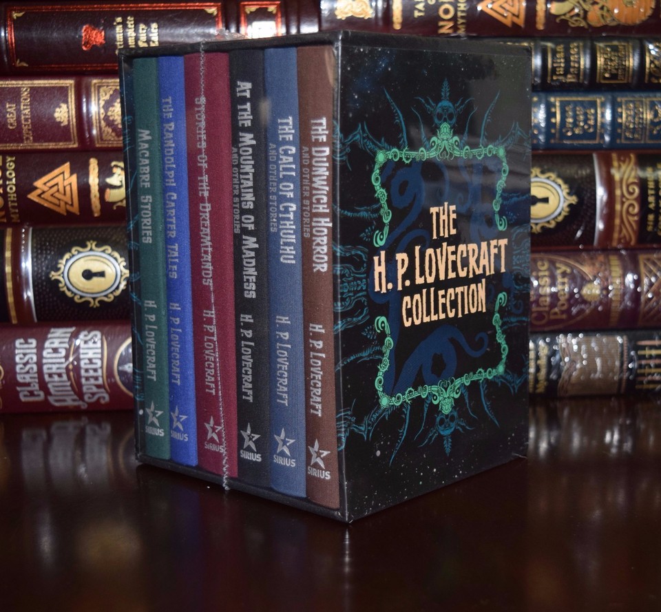 H.P. Lovecraft Collection Cthulhu Dunwich New Sealed 6 Volume Box Set ...