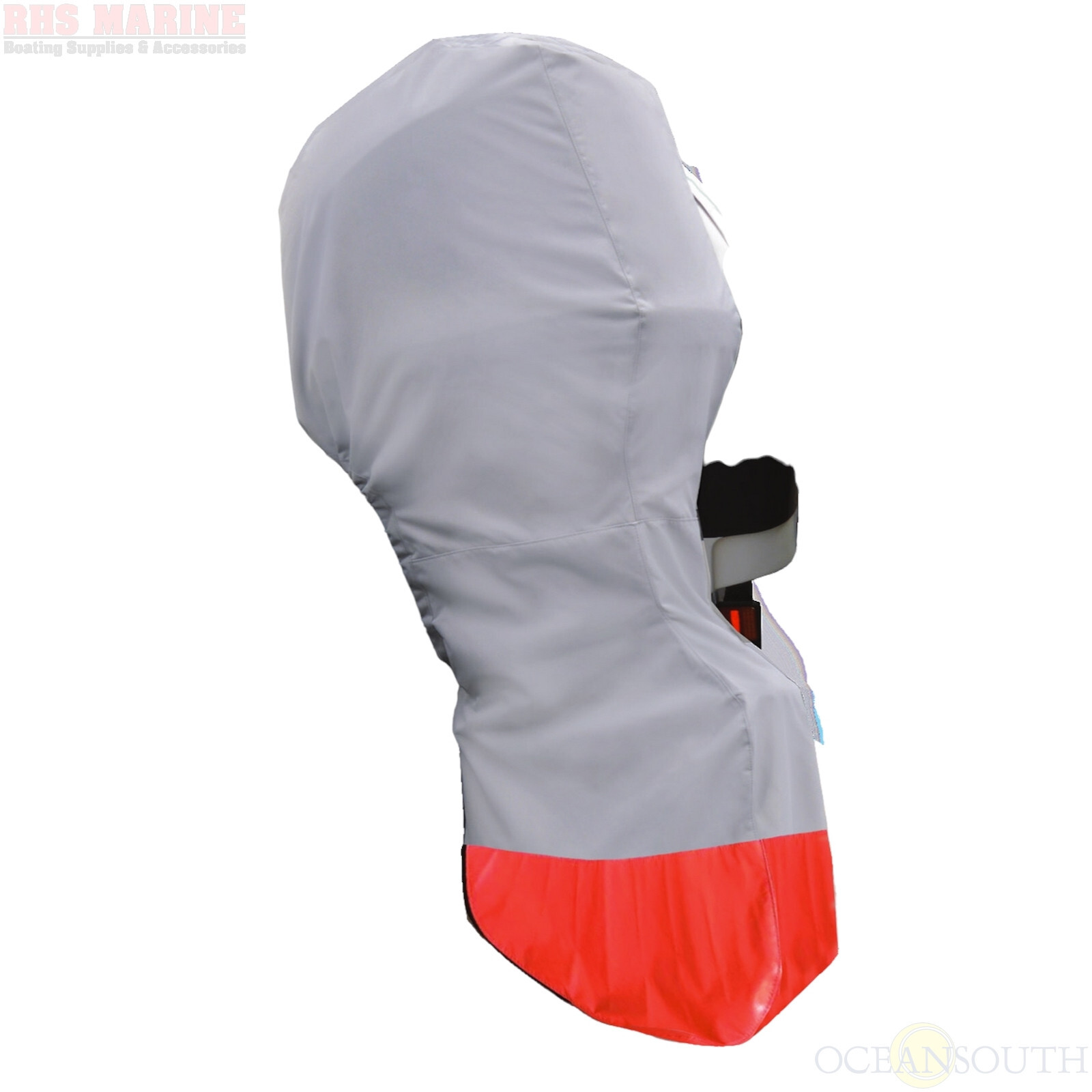 Universal Full Boat Outboard Motor Protection Cover 10HP - 30HP Canvas ...