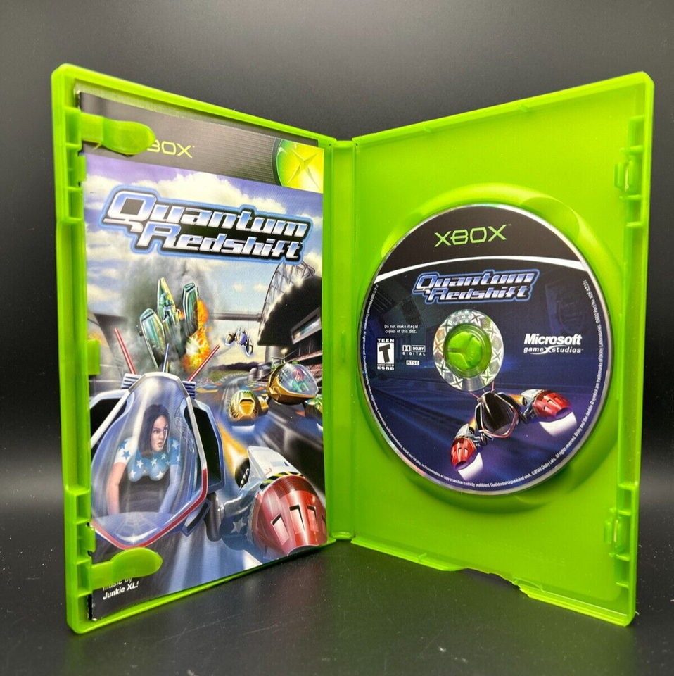 Quantum Redshift (Microsoft Xbox, 2002) Complete! 805529137097 | eBay