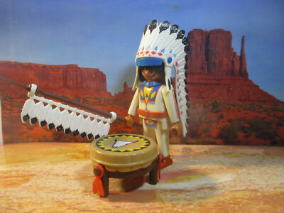 Playmobil Indiens / Cowboy / Arc / Flèches / Western Tam Tam (V) | eBay
