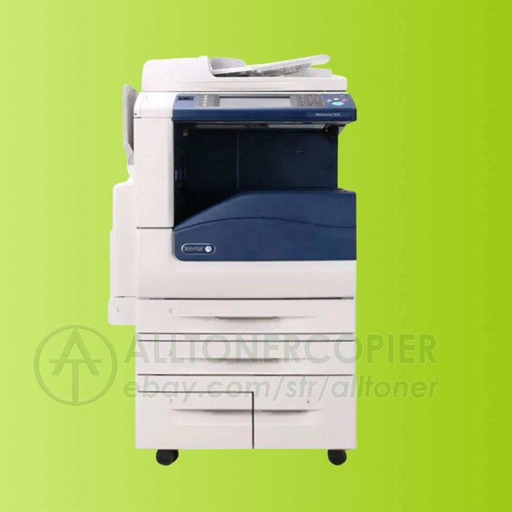 Xerox WorkCentre 7525 A3 Color All-in-One Printer Copier Scanner 25 PPM ...