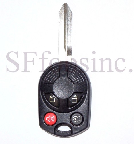 OEM FORD 80 BIT HA KEYLESS REMOTE HEAD KEY FOB COMBO TRANSMITTER 164 ...
