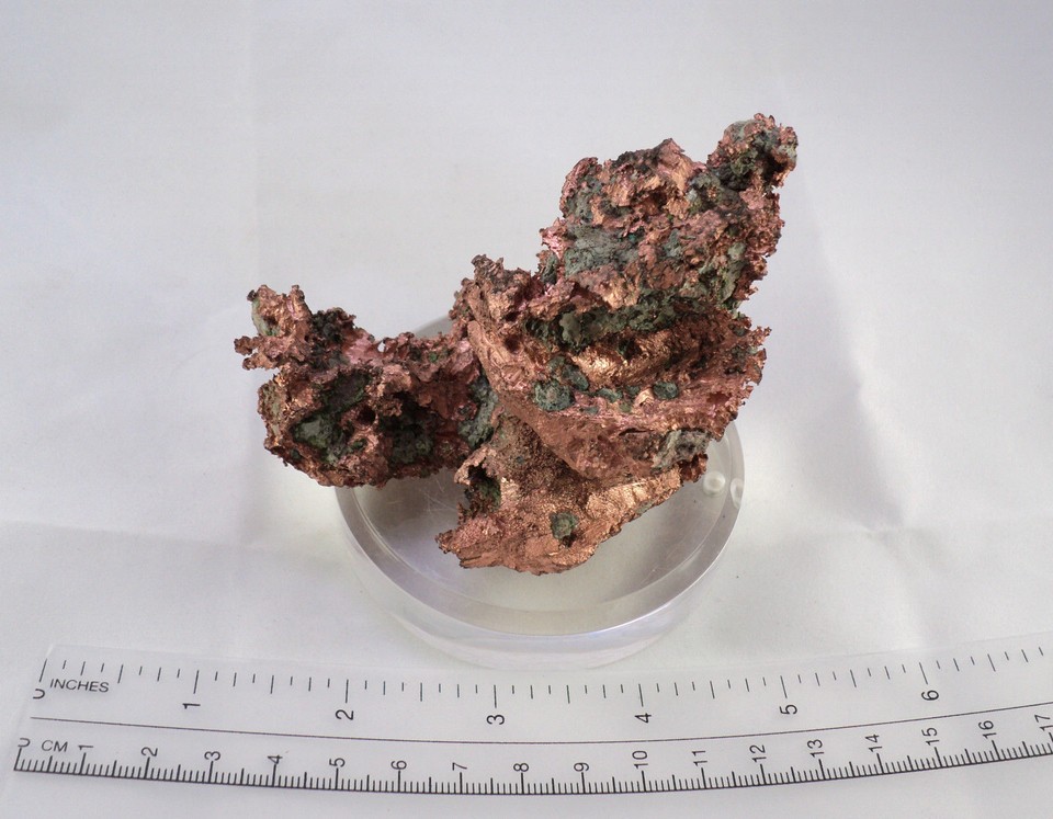 Native Copper Michigan USA Large Cabinet Size Specimen #T121 | eBay