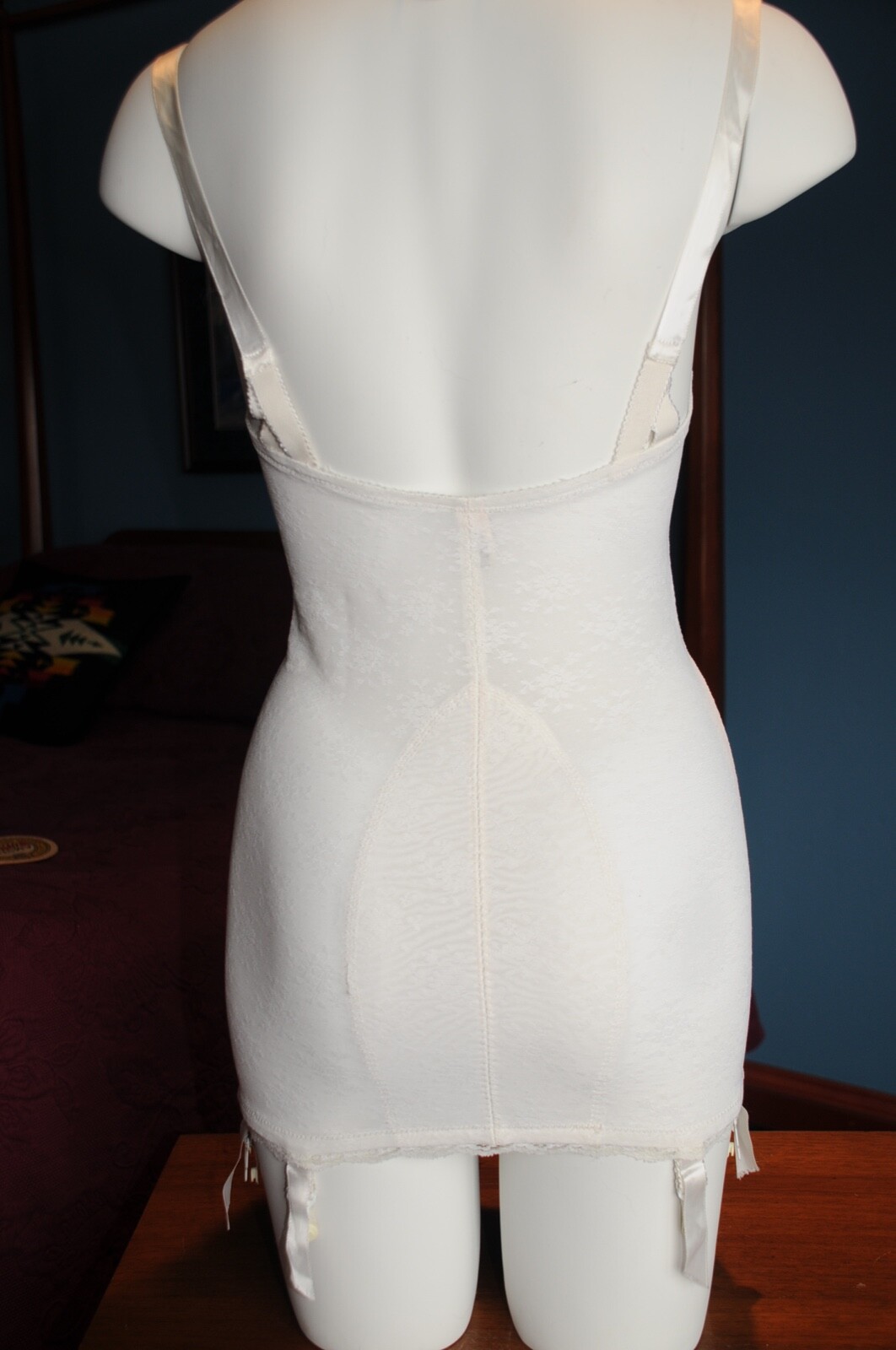 Vintage Character "Adlib" Open Bottom Corselette, 36B, White | eBay