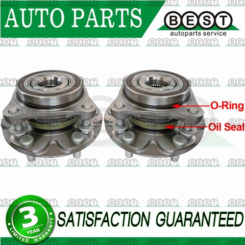2PCS Front Wheel Bearing Hubs Hub For Toyota Landcruiser Prado 120 ABS ...