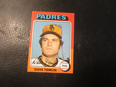 1975 TOPPS CARD#578 DAVE TOMLIN PADRES NMMT+ | eBay