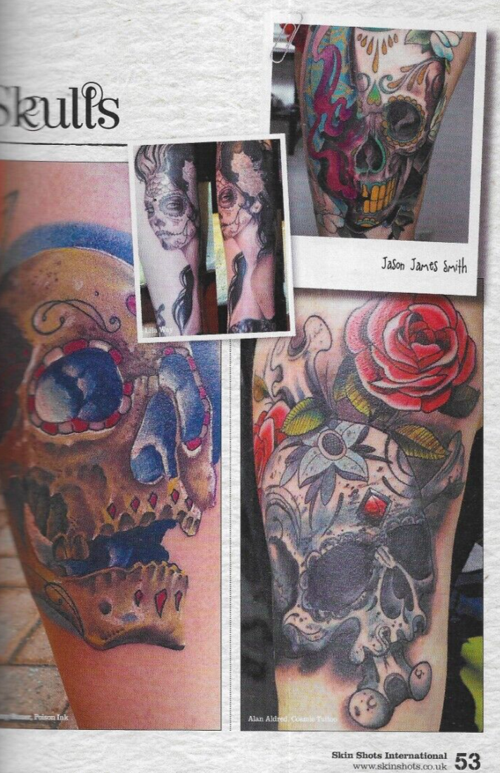 Skin Shots Tattoo Magazine Skulls Wildlife Dark Art Portraits Hands ...