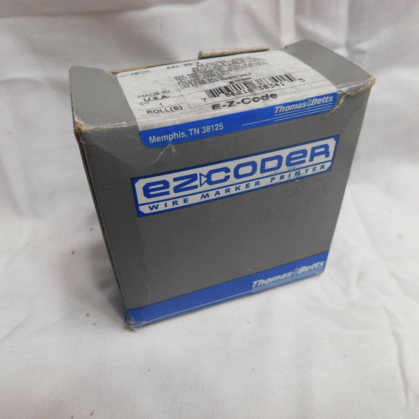 Thomas & Betts E-Z-Code EZL-30-V Wire Marking Labels for Printer | eBay