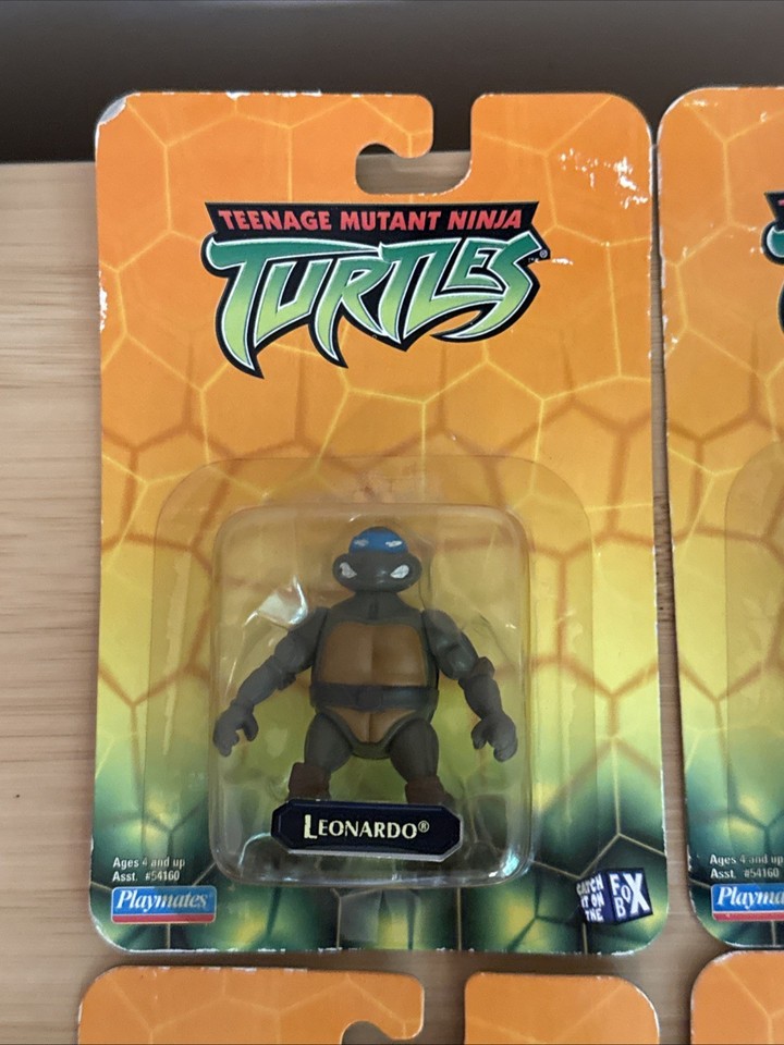 Teenage Mutant Ninja Turtles Set of 4 Action Figures – TMNT FoxBox ...