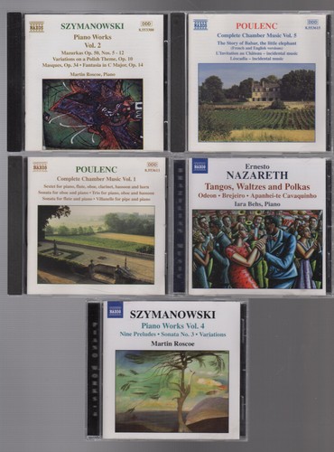 CLASSICAL LOT 16 x NAXOS Label Import CD Chabrier Sor Grieg Albeniz ...