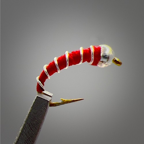 ZEBRA MIDGE Bead Head Nymph - 18 PC RBO Fly Fishing Trout Bluegill ...