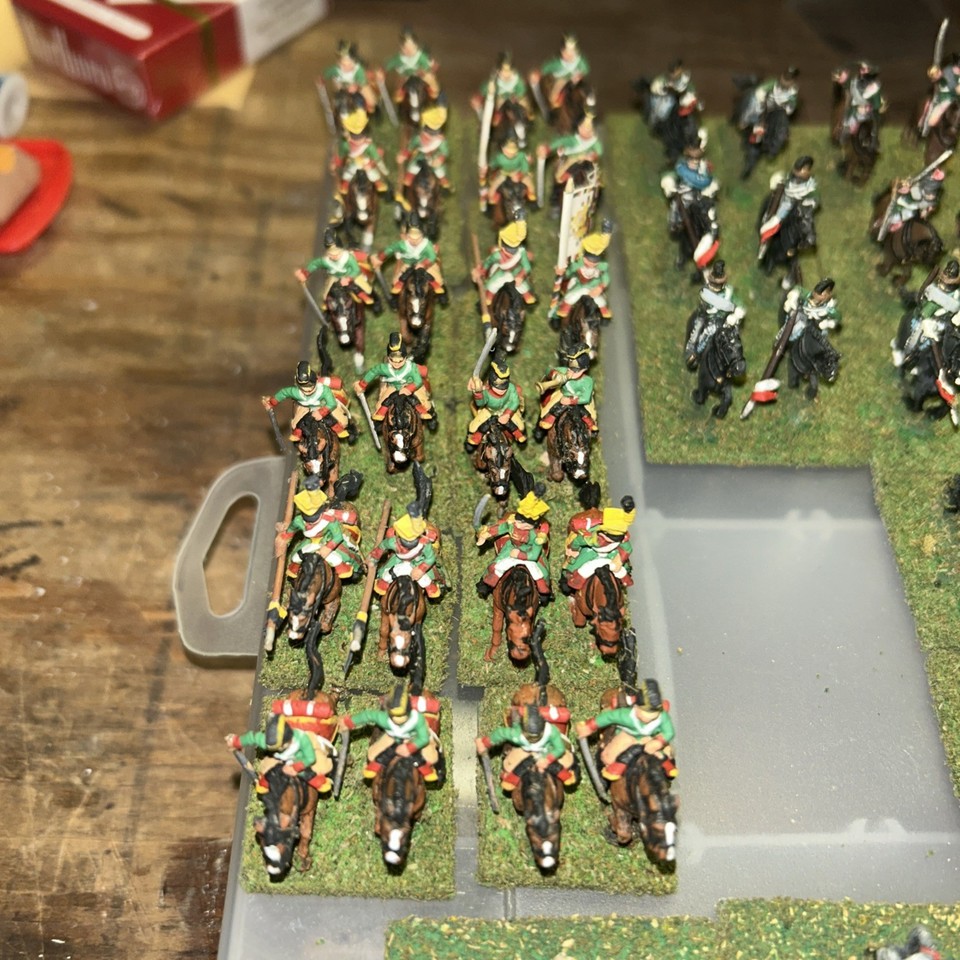 Hugh Lot Of Beautiful Hand Painted Lead Napoleonic Cavalry, TTRPG, RPG ...