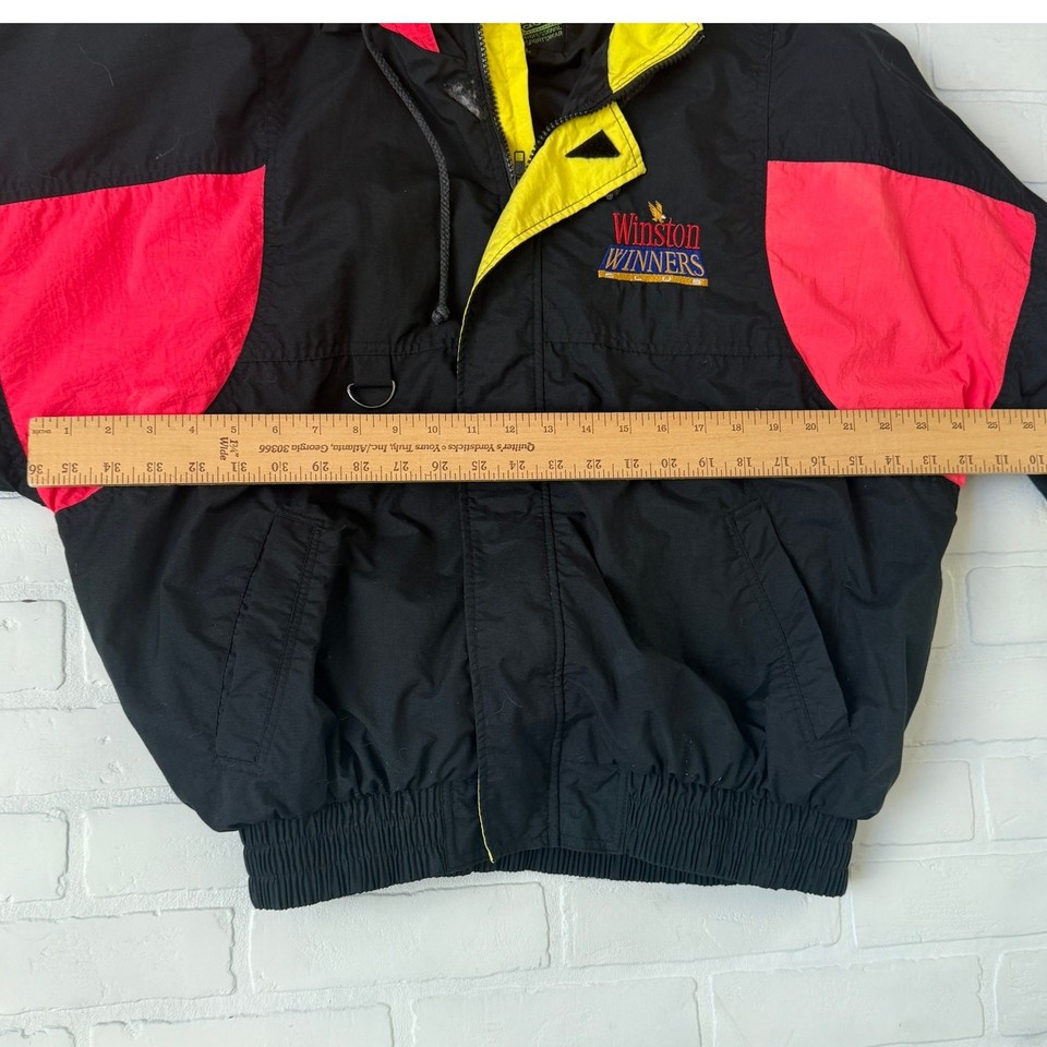 Style Auto Racing Vintage 1993 Nascar Winston Winners Club Windbreaker ...