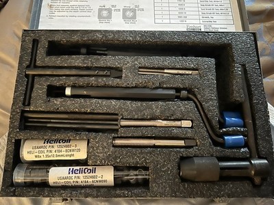 Helicoil Heli-Coil Thread Repair Kit Drill Insrt Tool Set M6 M8 M10 w ...