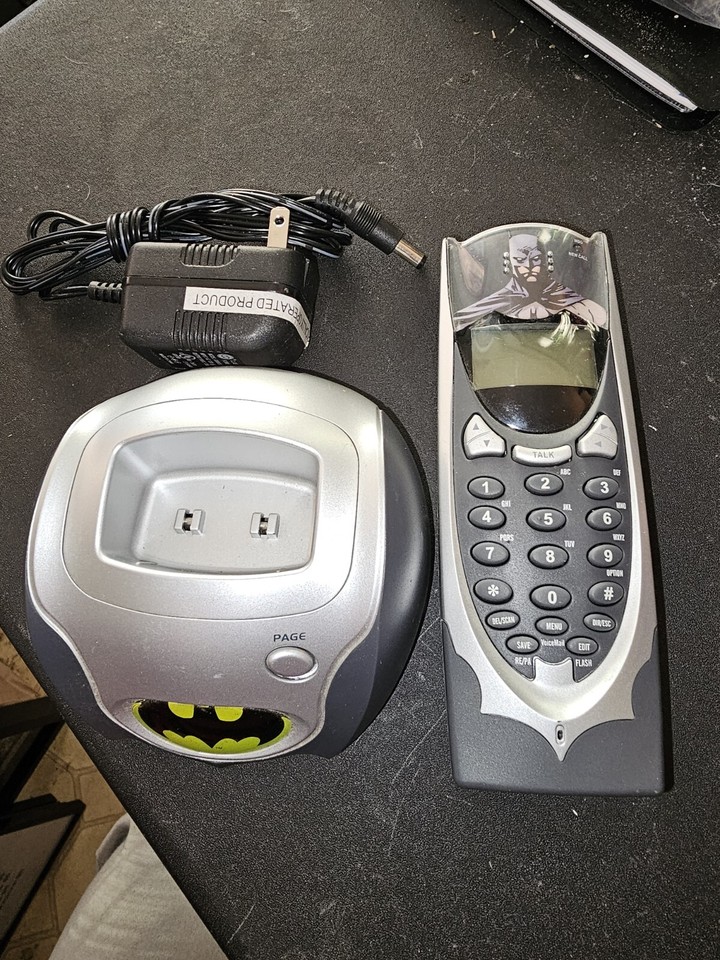 Batman Cordless Phone 2005 DC Comics | eBay