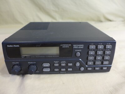 Radio Shack PRO-2040 Direct Entry Programmable 100 Channel Scanning ...