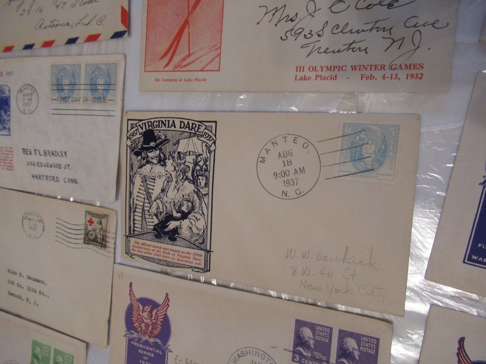 Lot of 75 early Postal Covers, First Day, First Flight, World Fair ...