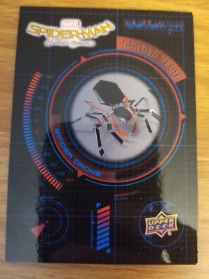 2017 Upper Deck Spider-Man Homecoming Spider Tech #ST5 Spider Drone ...