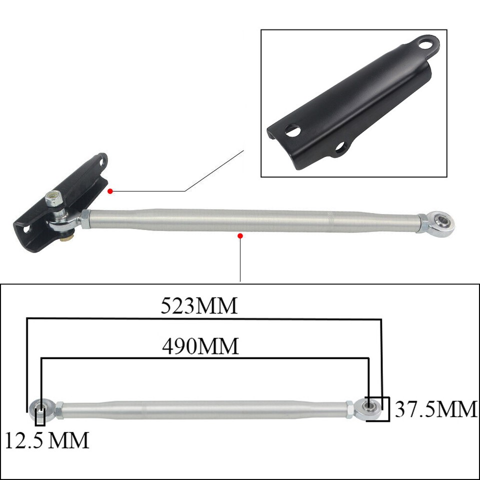 Front Traction Control Tie Bar Kit Fit for Honda Civic 92-95 Acura ...
