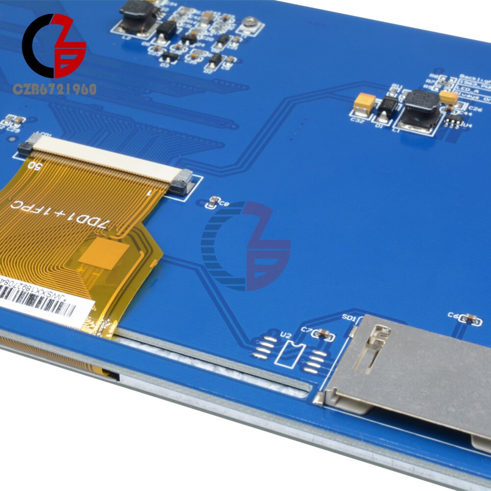 7" inch TFT LCD Module Resistive Touch SSD1963 Shield for Arduino 51 ...