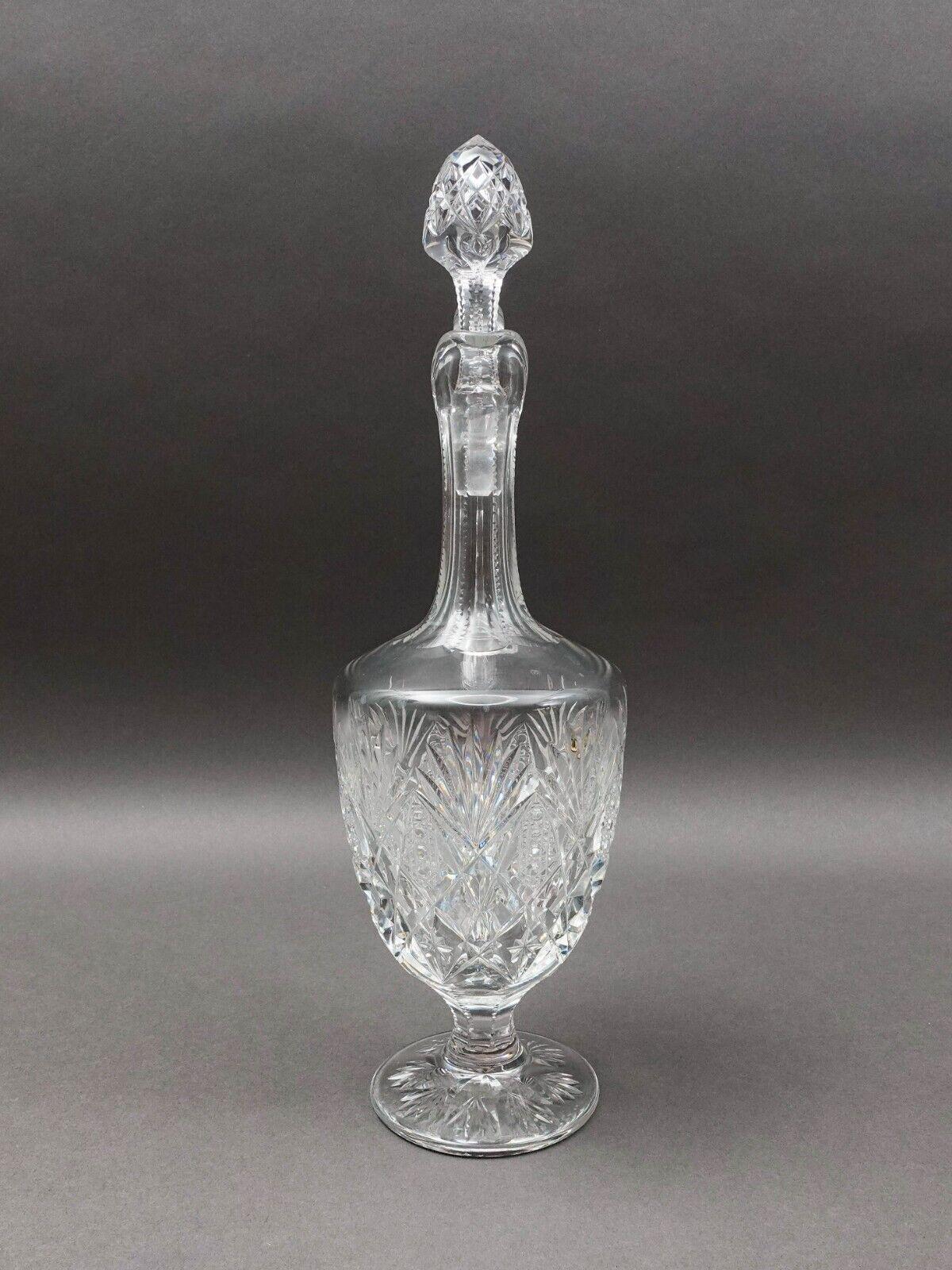 St. Louis France Florence Pineapple Cut Crystal Wine Decanter With ...