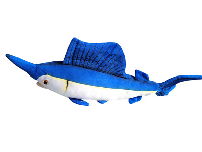 2002 Cabin Critters 17' Sailfish Realistic Lifelike Plush Stuffed Soft ...