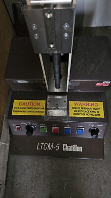 Chatillon LTCM-5 Motorized Force Tester, | eBay