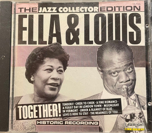 Ella & Louis/Ella Fitzgerald, Louis Armstrong - Audio CD 1989 Jazz ...
