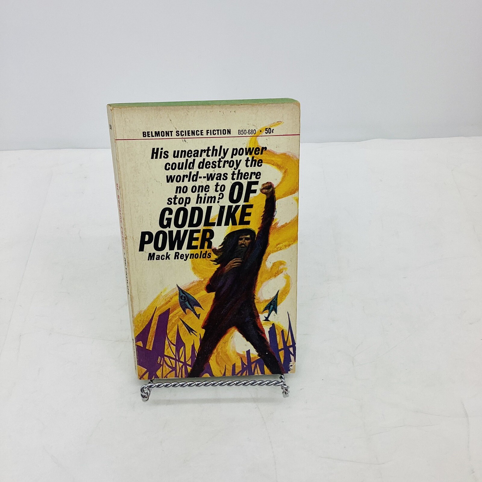 Of Godlike Power by Mack Reynolds 1966 Belmont Paperback B50-680 | eBay