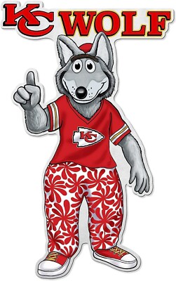 Kansas City Chiefs KC Wolf Mascot Pennant | Official NFL Felt Banner | eBay