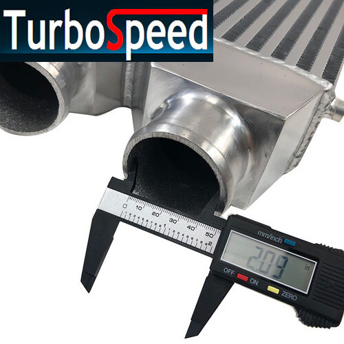 Universal Aluminum Front Mount Twin Turbo Bar&Plate Intercooler 32"X12 ...