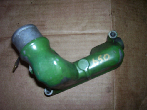 VINTAGE JOHN DEERE 650 TRACTOR -ENGINE INTAKE MANIFOLD & PRE HEATER ...