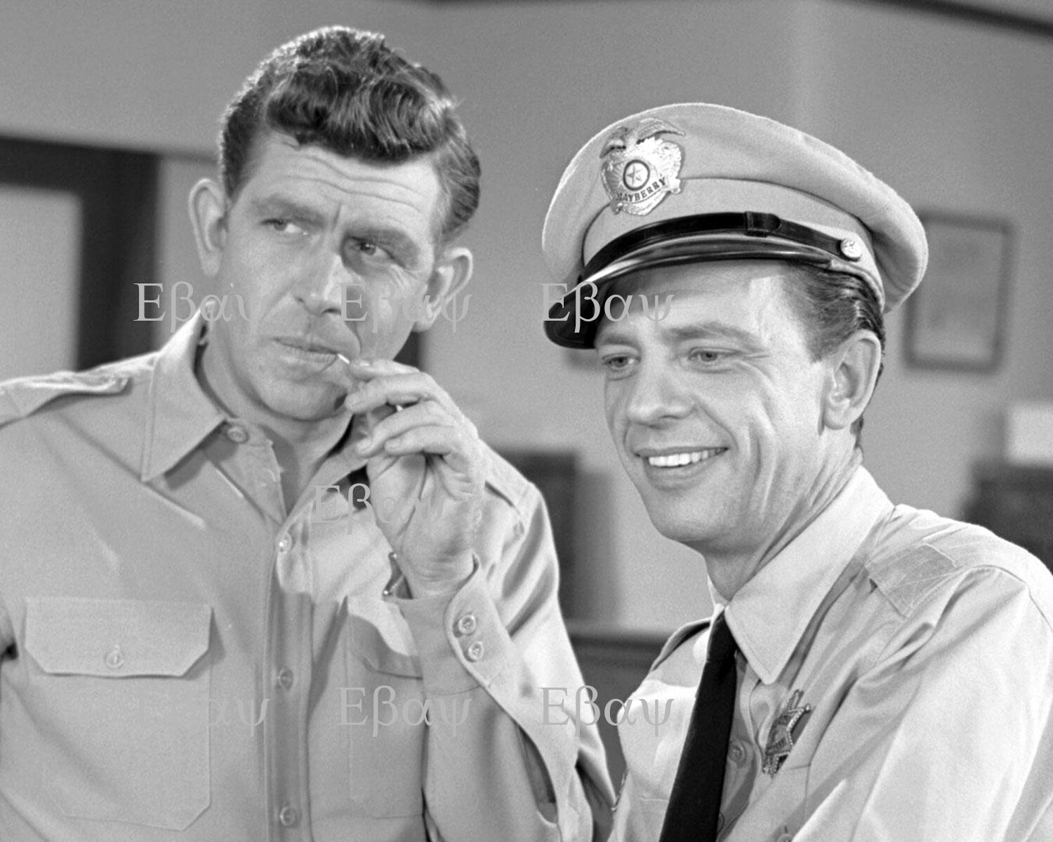 Andy Griffith Barney Fife - TV Series 10X8 Photo Reprint | eBay