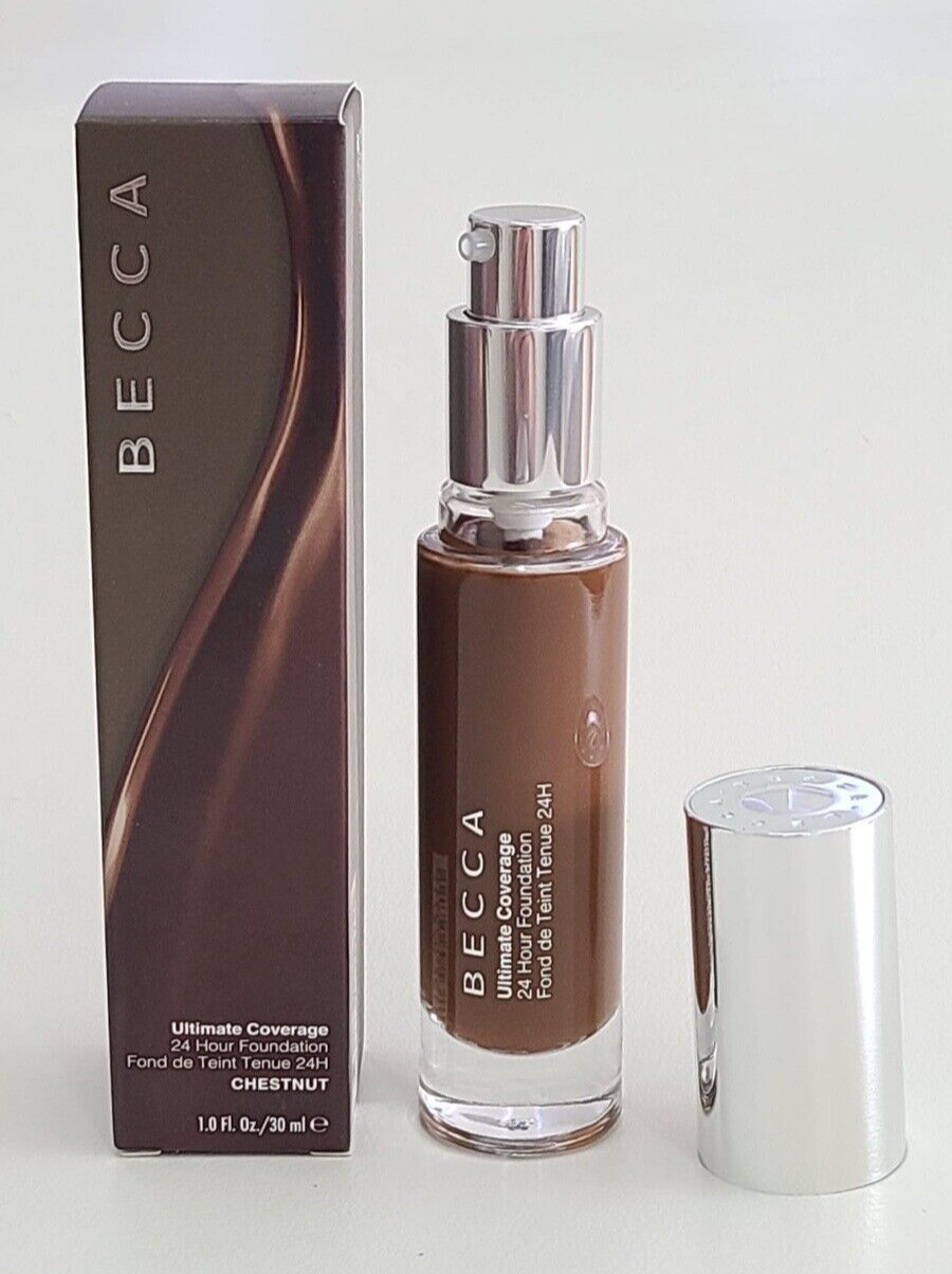 Becca Ultimate Coverage 24 Hour Foundation CHESTNUT 1.0 fl o ...