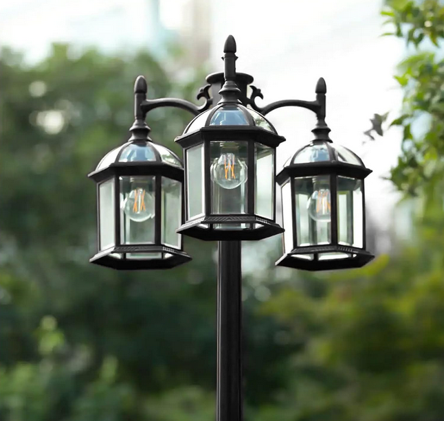 Outdoor lamp post lights | eBay