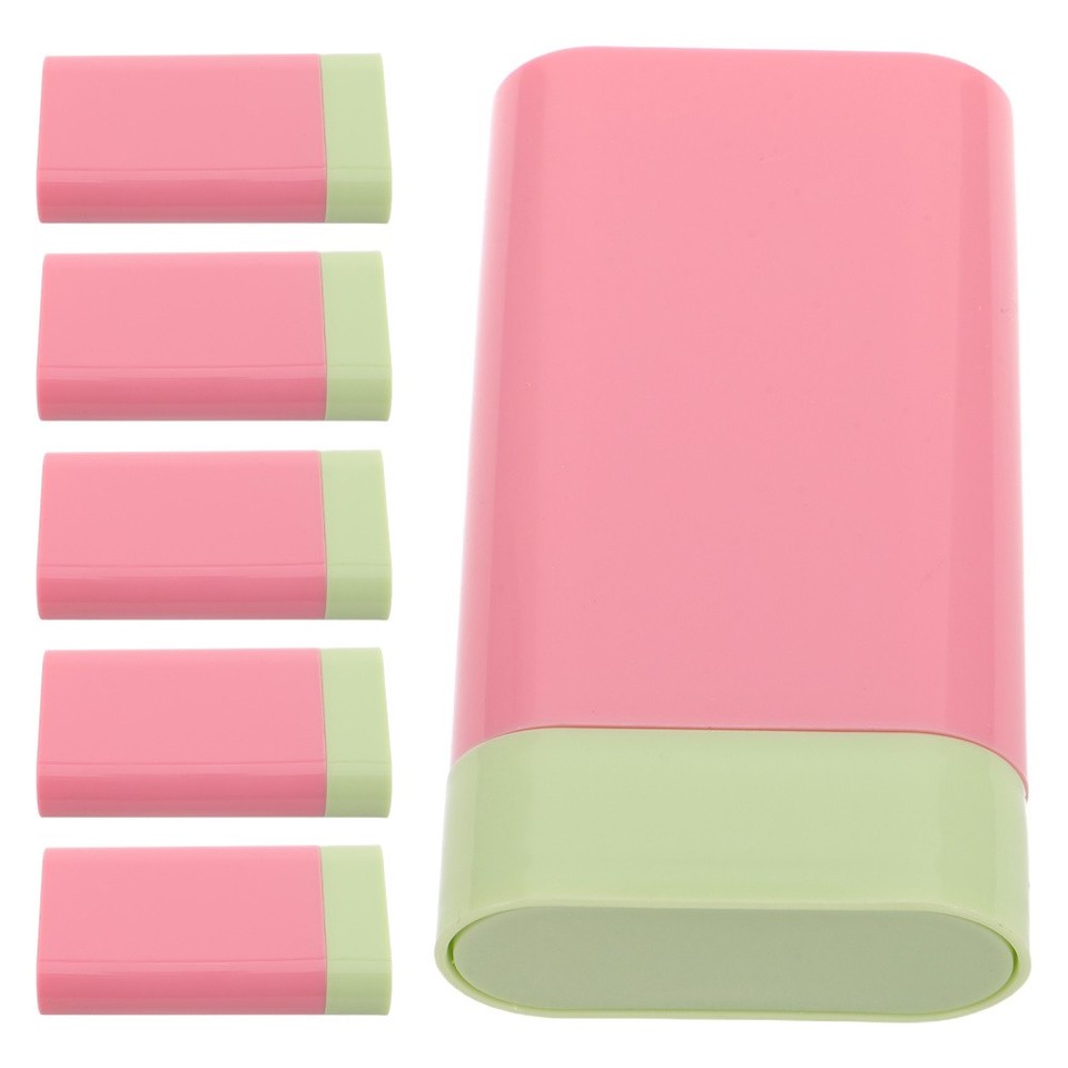 6 Pcs Blush Mud Mask Packaging Material Plastic Bottles Stick Tubes ...