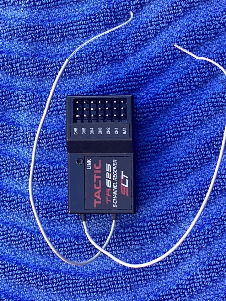 Tactic SLT TR625 6 -channel Receiver 2.4 GHZ Bind. READ DESCRIPTION ...