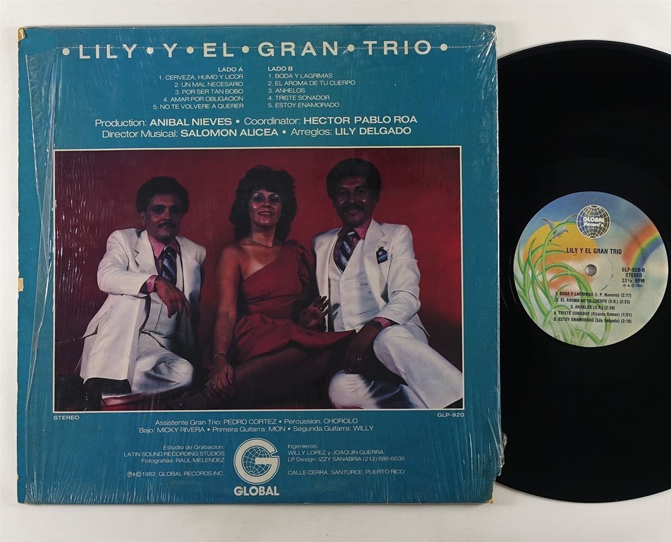 Lily Y El Gran Trio "S/T" LP Global | eBay
