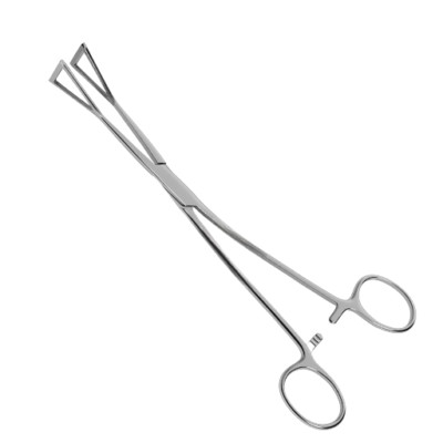 Lovelace Lung Grasping Forceps, 8", Angled Shanks, Triangular Jaws ...