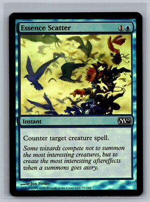 Magic The Gathering Magic 2010 Essence Scatter #51/249 Foil MTG TCG CCG ...