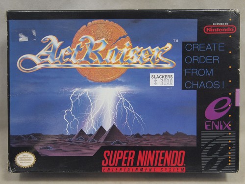 ActRaiser (Super Nintendo | SNES) Authentic BOX ONLY | eBay